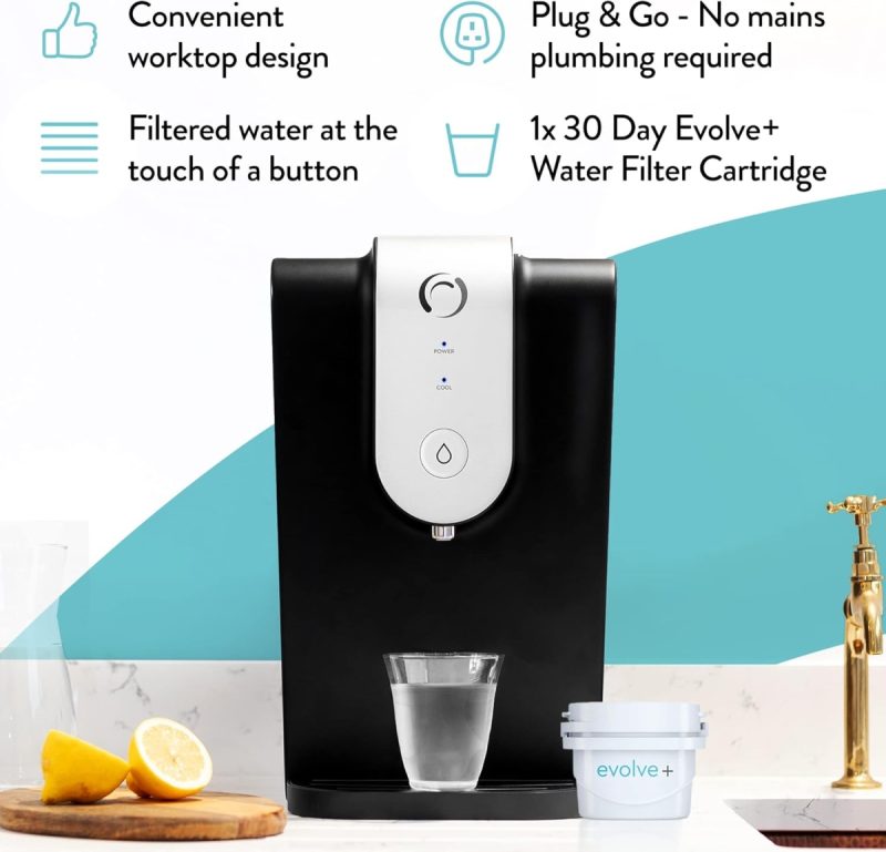 Aqua Optima Lumi Chilled Filtered Water Dispenser - 8.2L, 5-Stage | 38% Off